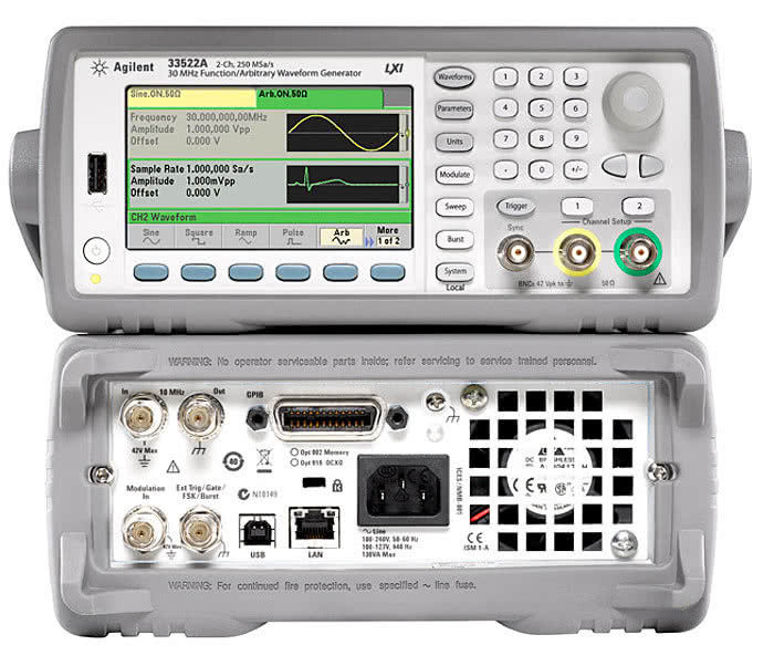 AM Technologies Sp. z o.o. Sp. k. Agilent 33522A / 33521A | Elektronika B2B