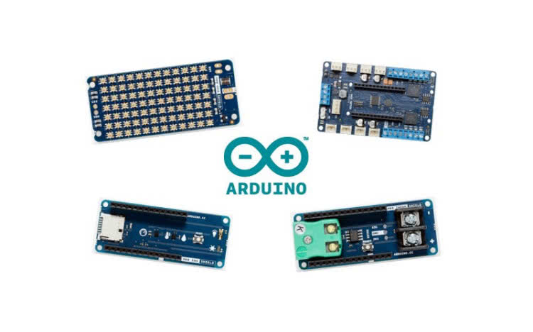 Farnell oferuje kolejne rozszerzenia dla Arduino - nowe płytki serii ...