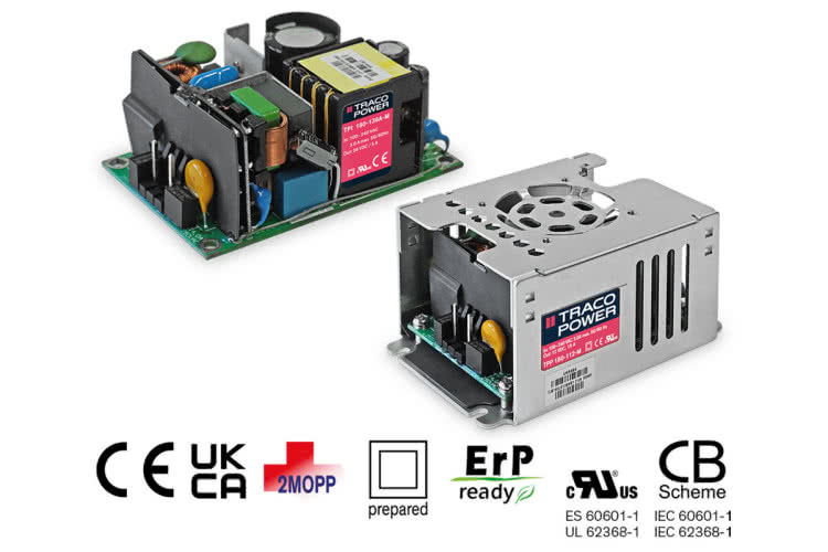 Zasilacze dla medycyny i przemysłu o dużej gęstości mocy | Elektronika B2B