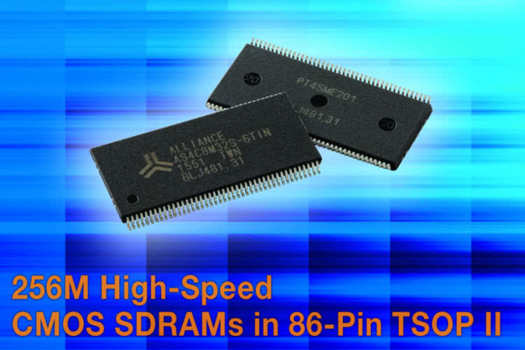 Szybka pamięć CMOS SDRAM 256 Mb w obudowie TSOP II-86 | Elektronika B2B