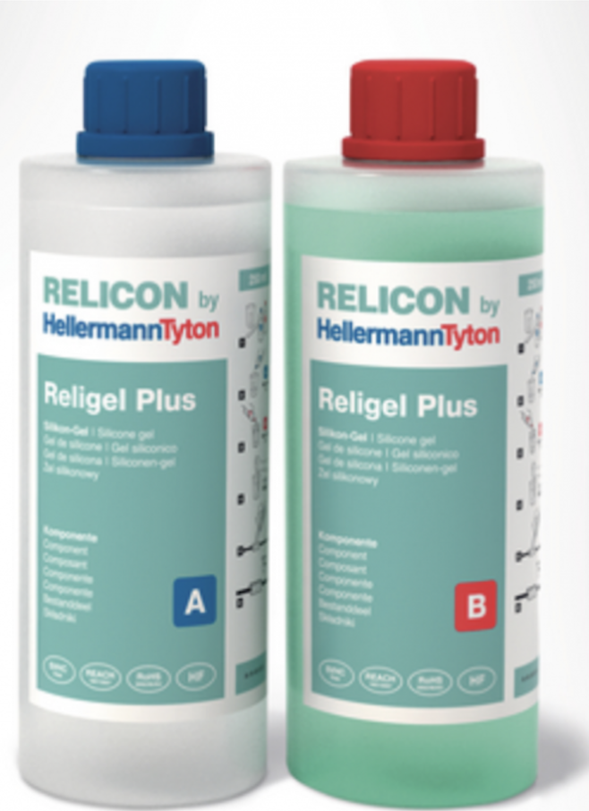 Skład Techniczny Sp. z o.o. Żel silikonowy RELICON Religel Plus HellermannTyton | Elektronika B2B