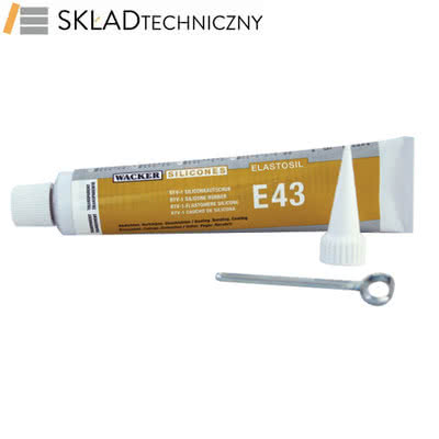 Skład Techniczny Sp. z o.o. Klej silikonowy ELASTOSIL E43 TRANSPARENT 90ml Wacker Chemie RTV-1 ...